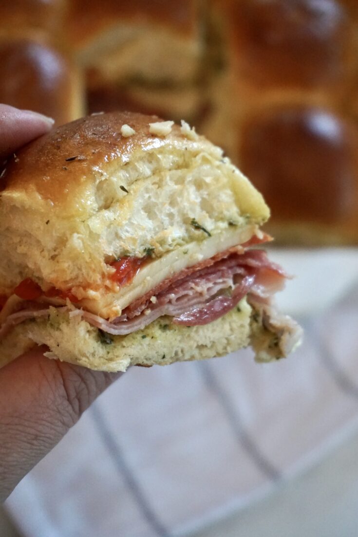 Baked Italian Sliders, A Quick Holiday Win - Humble Oven