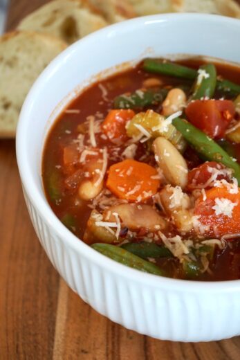Vegetable Soup with V8 - Humble Oven