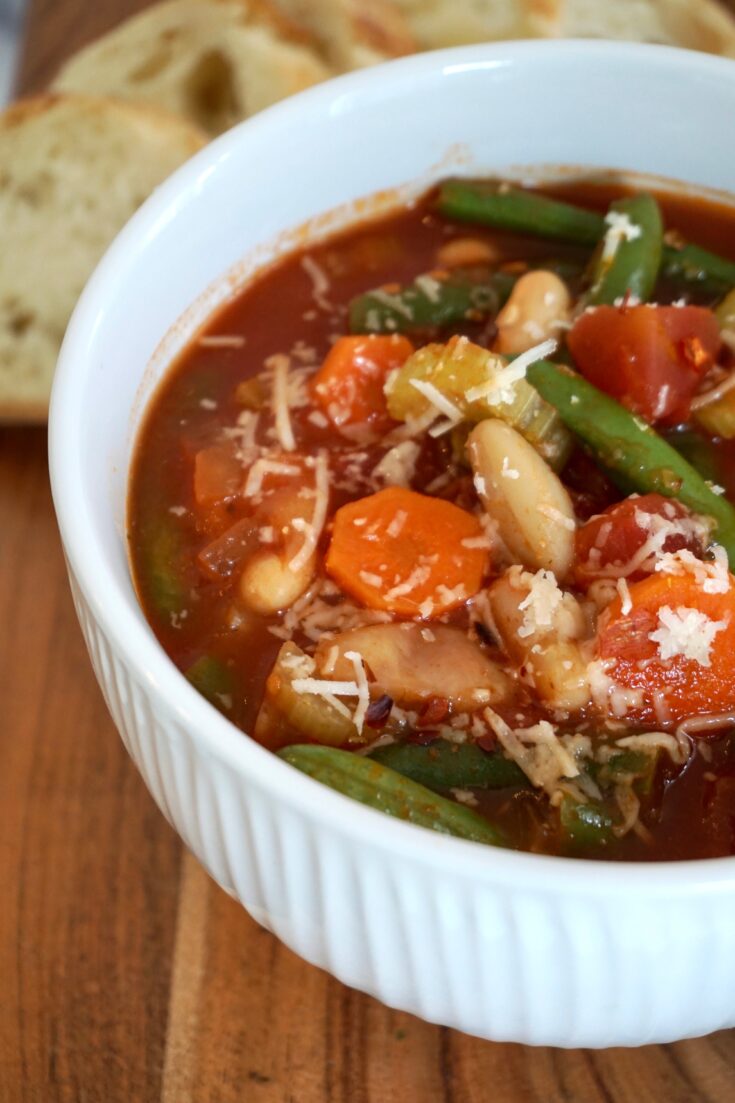 Vegetable Soup with V8 - Humble Oven