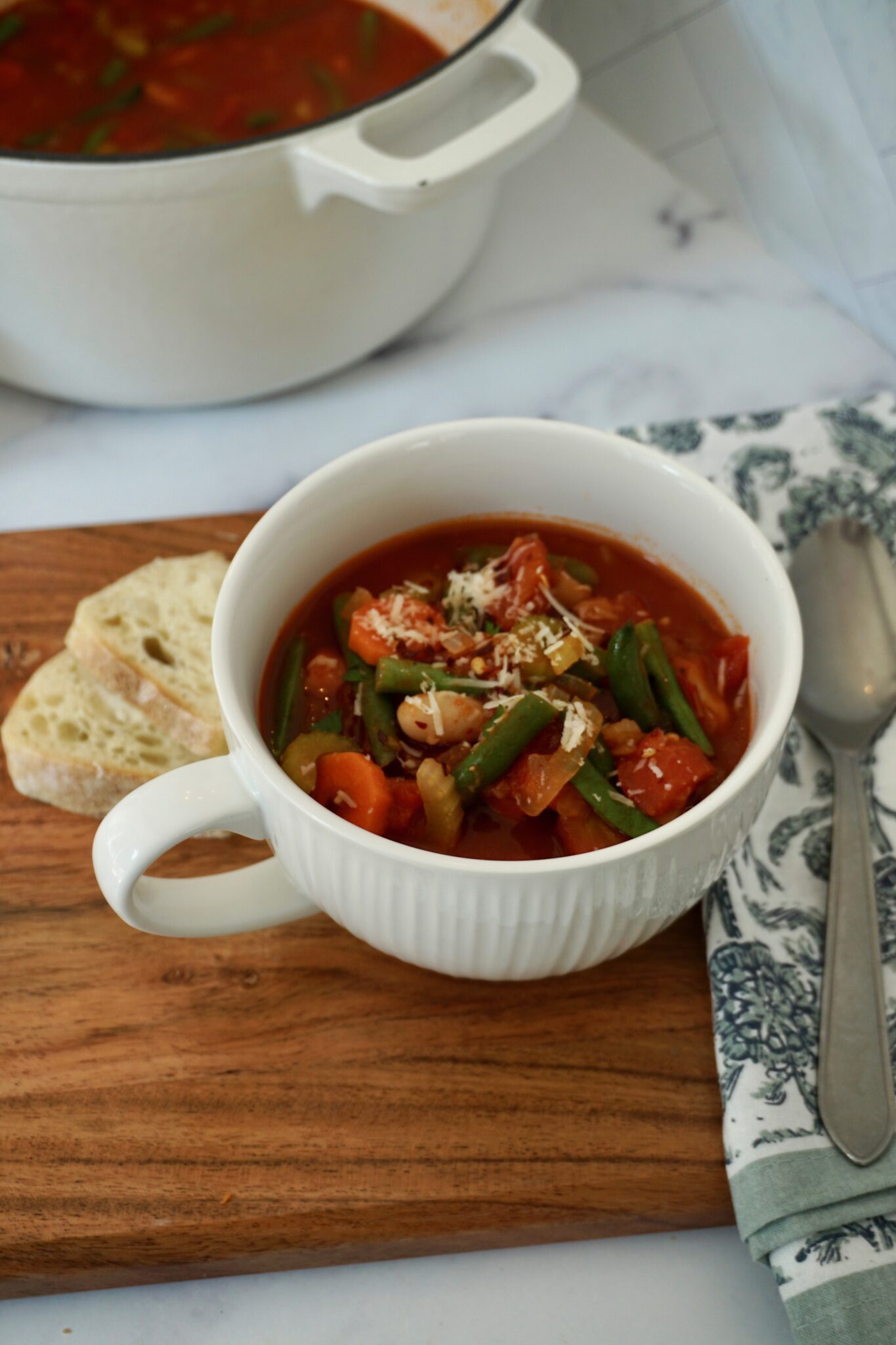 Vegetable Soup with V8 - Humble Oven
