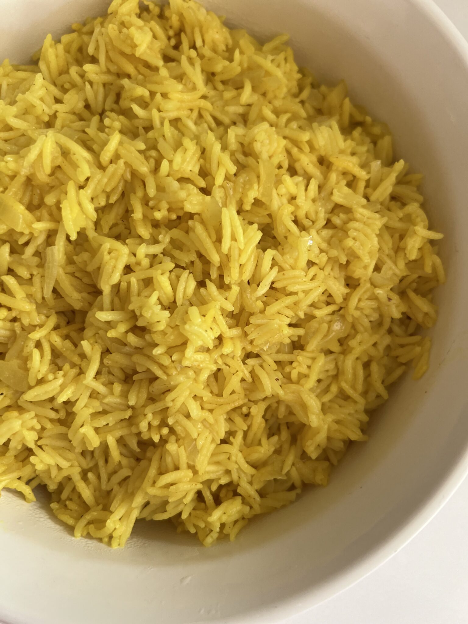 Instant Pot Turmeric Rice (Yellow Rice) - Humble Oven