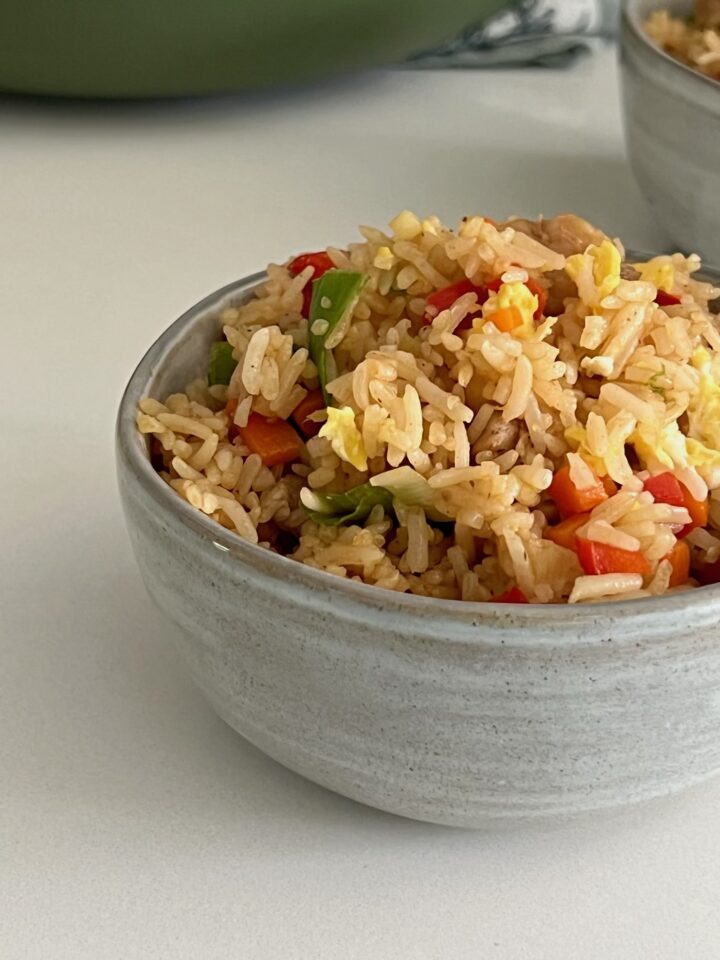 Easy Authentic Thai Style Fried Rice with Chicken - Humble Oven
