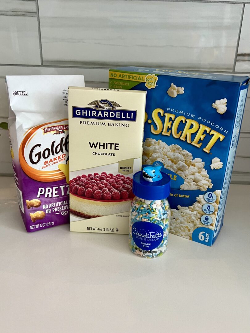 Dive Into Shark Week with Delicious Shark Bait Popcorn Snack Mix ...