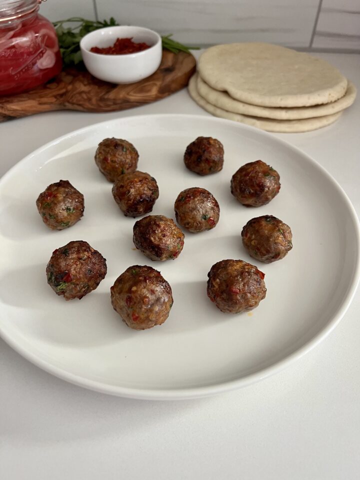 Cava Spicy Harissa Lamb Meatballs - Quick & Easy Copycat - Humble Oven