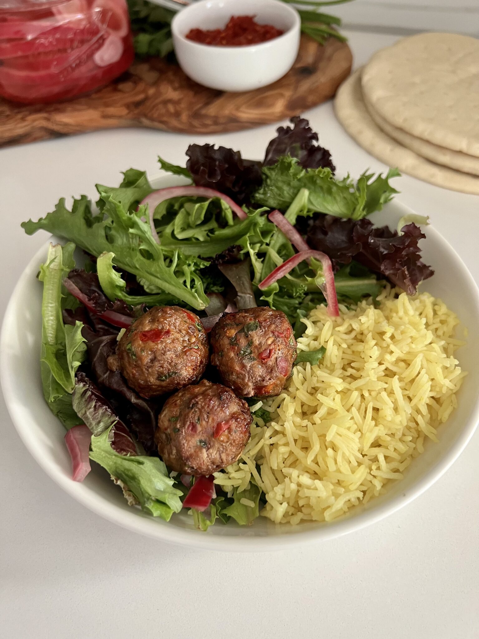 Cava Spicy Harissa Lamb Meatballs - Quick & Easy Copycat - Humble Oven