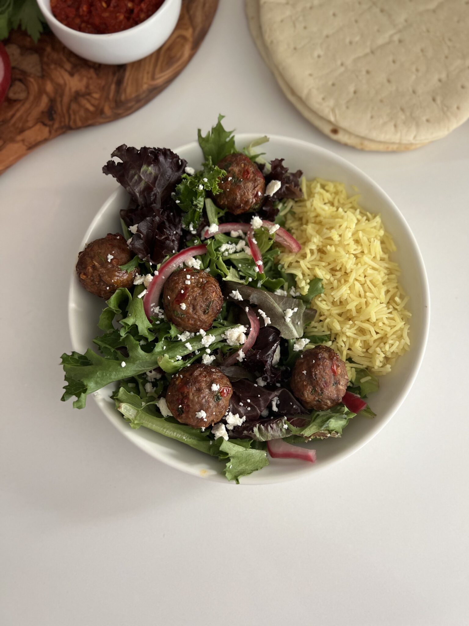 Cava Spicy Harissa Lamb Meatballs - Quick & Easy Copycat - Humble Oven