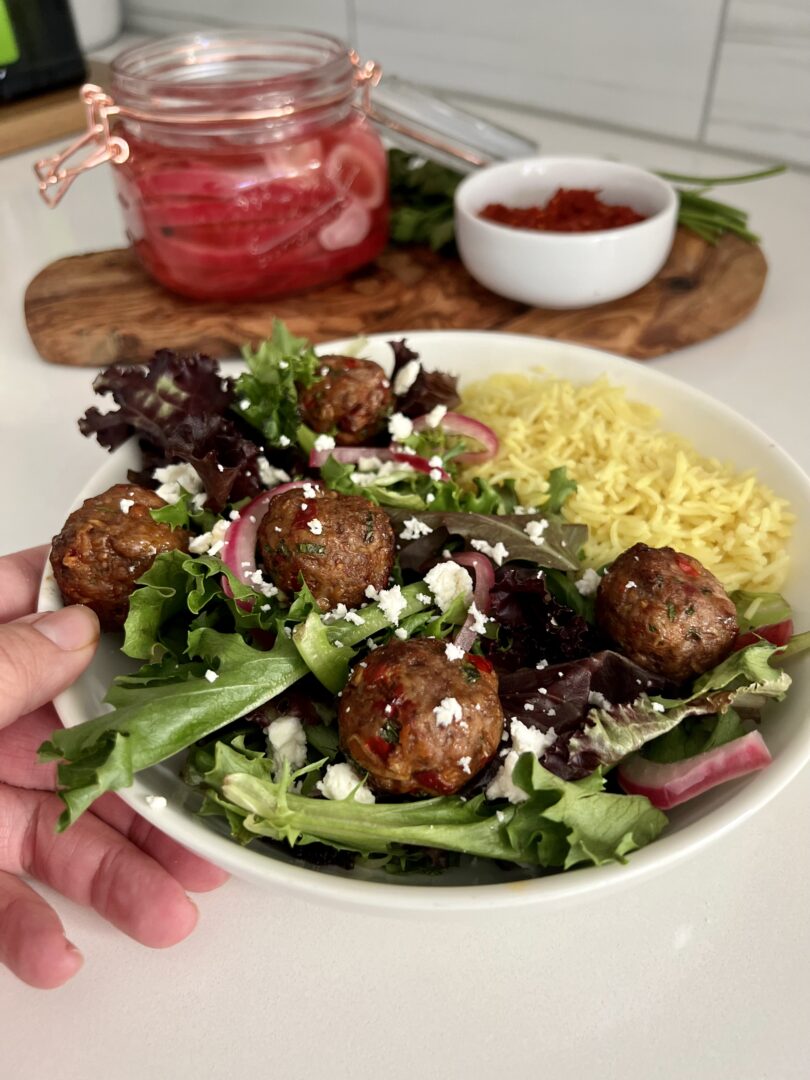 Cava Spicy Harissa Lamb Meatballs - Quick & Easy Copycat - Humble Oven